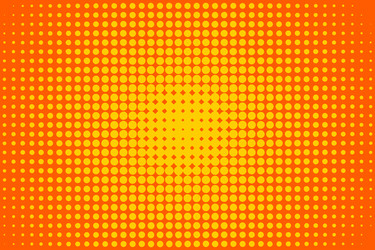 Orange abstract halftone background Royalty Free Vector