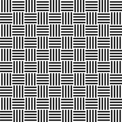 Monochrome seamless stripe design floor pattern Vector Image