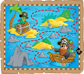 Australian map theme image 2 Royalty Free Vector Image