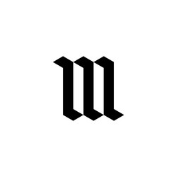 Letter M Cool Font Symbol Vector Images (over 2,100)