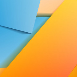 Background with blue paper Royalty Free Vector Image