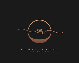 Tc initial letter handwriting logo hand drawn Vector Image