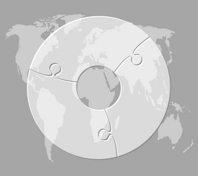 Transparent diagram infographic process on 3 steps