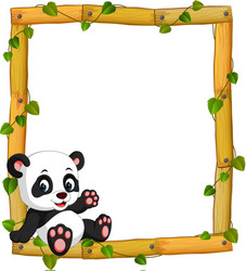 Panda Border Frame Vector Images (over 170)