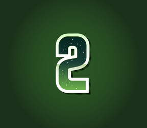 Number 2 Green Vector Images (over 2,600)
