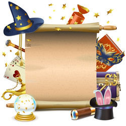 School scroll with globe Royalty Free Vector Image