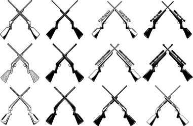 Crossed Guns Vector Images (over 11,000)