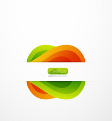 Space logo template design universe concept sign Vector Image