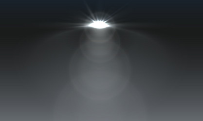 Spotlight glow effect light beam white color Vector Image