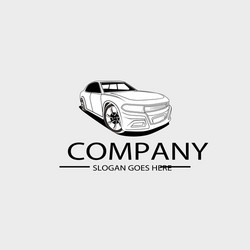 Car automotive industry logo Royalty Free Vector Image