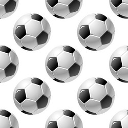 Soccer seamless texture Royalty Free Vector Image