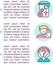 Christian religious text dividers design elements Vector Image