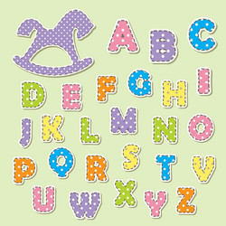 A letter r for rocks Royalty Free Vector Image