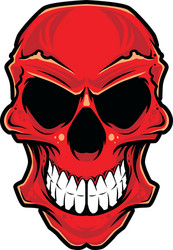 Angry Skull Vector Images (over 7,400)
