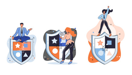 Confidence Symbol Vector Images (over 28,000)