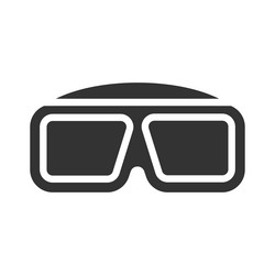 3d glass icon Royalty Free Vector Image - VectorStock