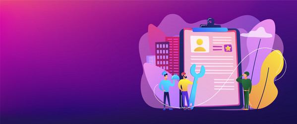 Alternative civilian service concept banner header