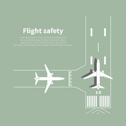 Aviation safety Royalty Free Vector Image - VectorStock