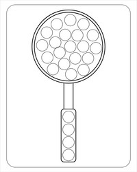 Back to school dot marker activity for kids Vector Image