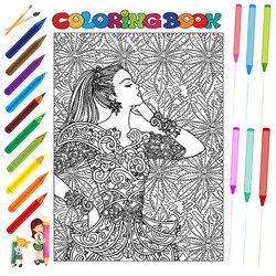 Coloring book Royalty Free Vector Image - VectorStock