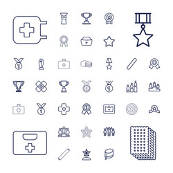 First icons Royalty Free Vector Image - VectorStock