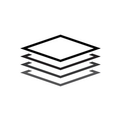 Layer icons Royalty Free Vector Image - VectorStock