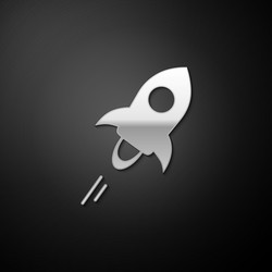 Glowing neon cryptocurrency coin stellar xlm icon Vector Image