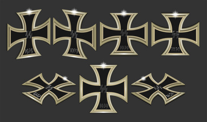 German Iron Cross Vector Images (66)
