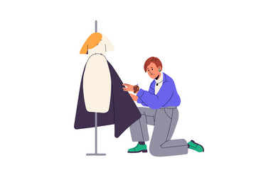 Tailor Cartoon Girl Vector Images (over 670)