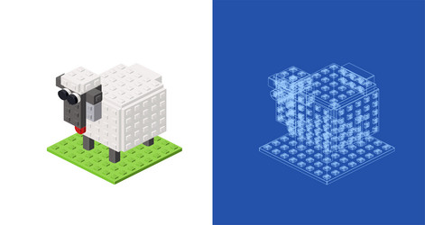 Sheep Pixel Vector Images (over 110)