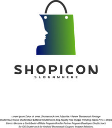 Barber coffee logo design template Royalty Free Vector Image