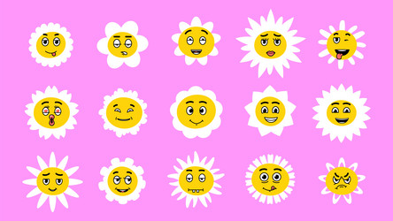 Emoticon Flower Emoji Vector Images (over 1,200)