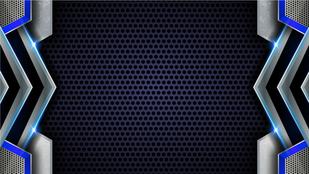 Blue steel abstract background Royalty Free Vector Image