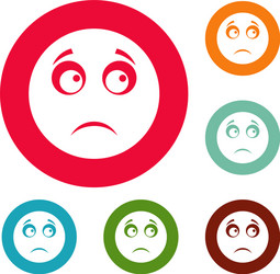 Face Circle Sad Vector Images (over 5,900)