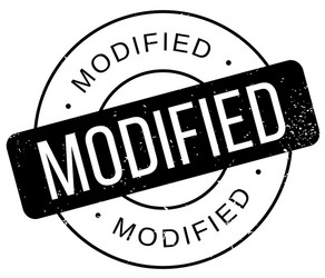 Modified rubber stamp Royalty Free Vector Image