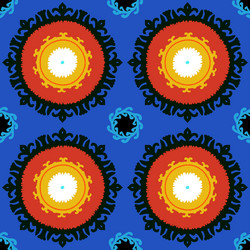 Suzani Patterns Vector Images (over 120)