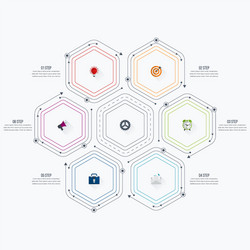 Hexagon Chart Vector Images (over 6,700)