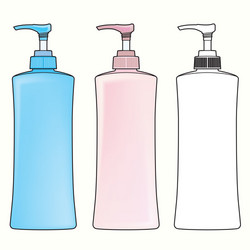 Lotion pump bottle Royalty Free Vector Image - VectorStock