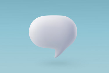 Red heart in speech bubble talking box chatting Vector Image