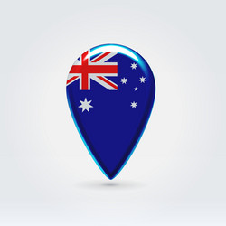 Australia Flag Map Pins Vector Images (over 410)