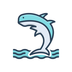 Hai Royalty Free Vector Image - VectorStock