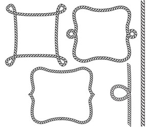 Rope Border Rectangle Vector Images (over 410)