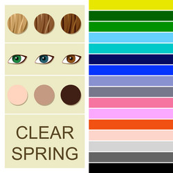 Analysis Color Palette Spring Vector Images (over 130)