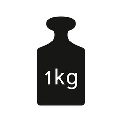 Clipart 1kg weightclipart 1-kilogram weight Vector Image