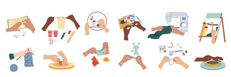 Handicraft Vector Images (over 20,000)