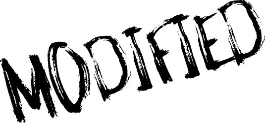 Modified rubber stamp Royalty Free Vector Image