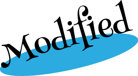 Modified rubber stamp Royalty Free Vector Image