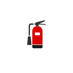 Fire extinguisher logo Royalty Free Vector Image