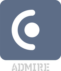 Admire concept icon on white Royalty Free Vector Image