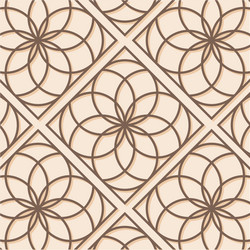 Arabesque floral pattern background Royalty Free Vector